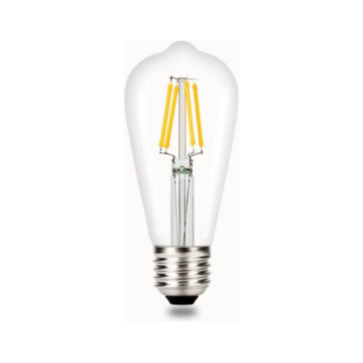 Led 4W E27 ST64 Clear Light Bulb - Brite Lighting