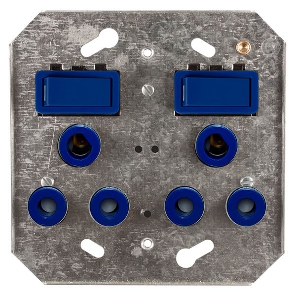 Crabtree Dedicated Double Plug 4X4 Blue For Sale | Brite Lighting ...