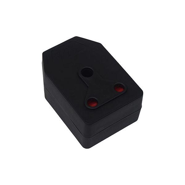 Redisson Rubber Janus Coupler Black - Brite Lighting