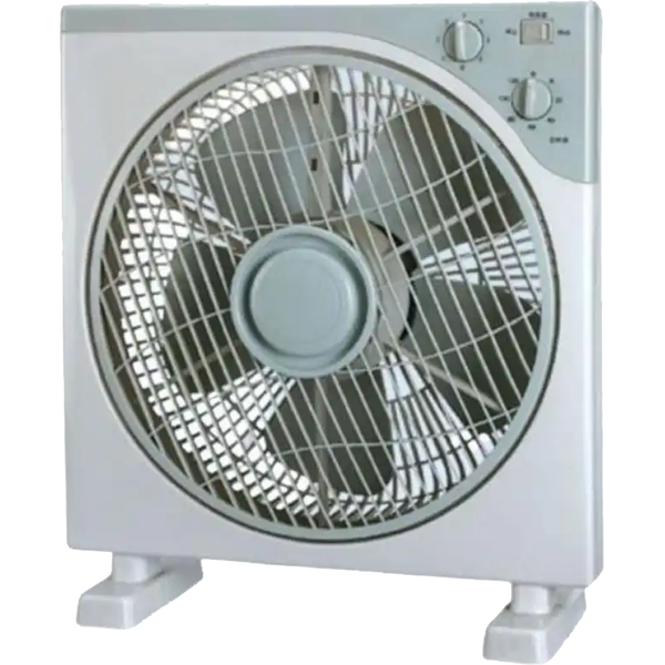 Condere 12" Box Fan in White For Sale | Brite Lighting & Electrical