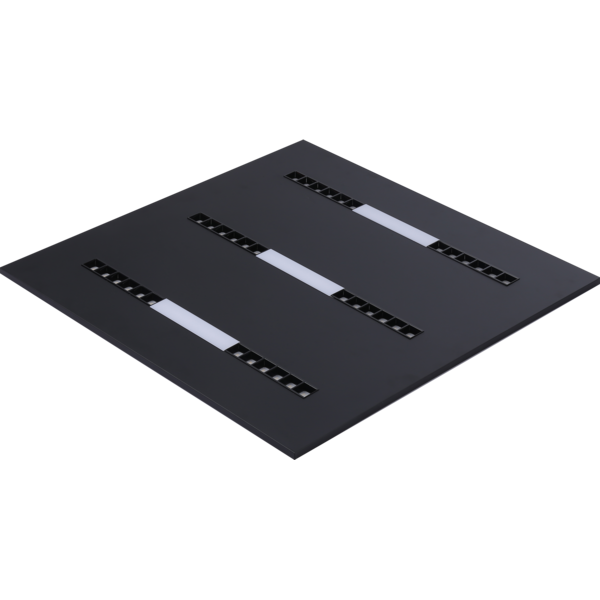 Led Office Panel Light Enzo 60W DL Black - Brite Lighting