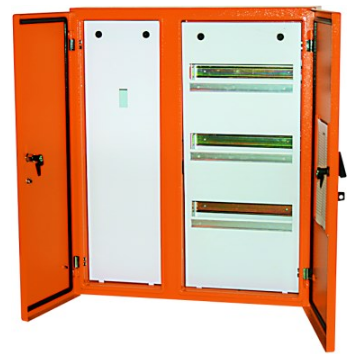 Enclosure Orange Steel Din DB 3x24 - Brite Lighting