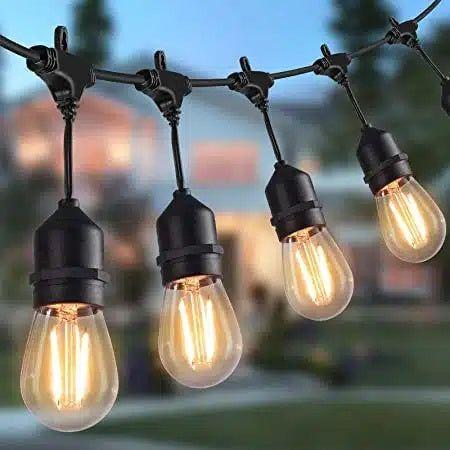 Vintage Outdoor Filament String Lights For Sale | Brite Lighting ...