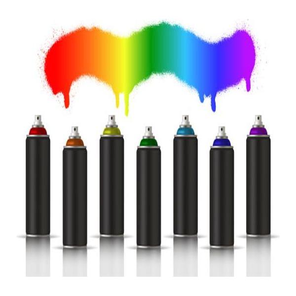 Spray Paint - Mist Grey - Brite Lighting