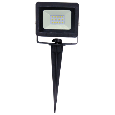 10W LED Flood Light with Garden Spike - Brite Lighting
