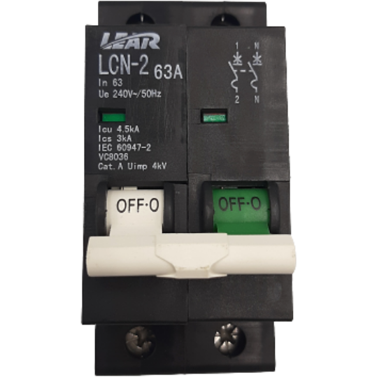 Lear Circuit Breaker 1 Pole + N 20A For Sale | Brite Lighting & Electrical