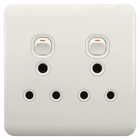 Lear Double Plug 4X4 White - Brite Lighting