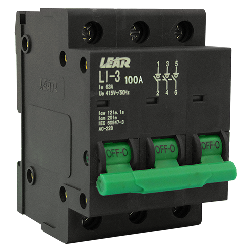 Lear Switch Disconnector 3P 63A For Sale | Brite Lighting & Electrical
