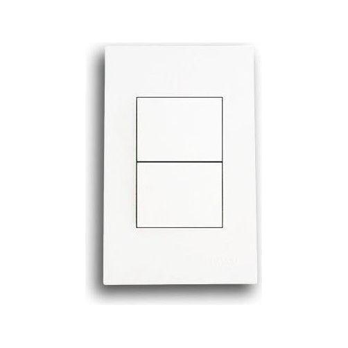 Matrix 2 Lever Wide Light Switch White For Sale | Brite Lighting ...