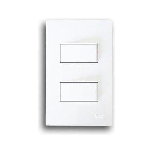 Matrix 2 Lever Light Switch White | Brite Lighting & Electrical