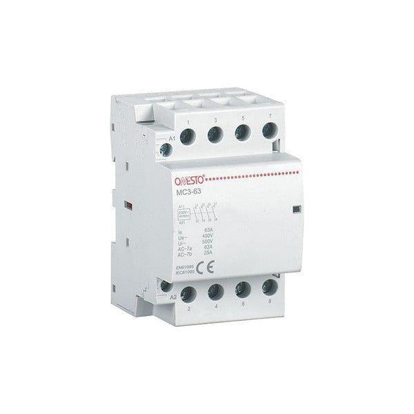 25A Modular Din Rail Contactor 4 Pole For Sale | Brite Lighting ...