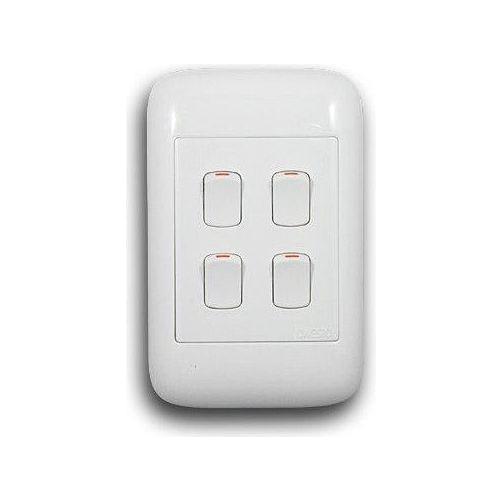 Onesto 4 Lever Light Switch | Brite Lighting & Electrical