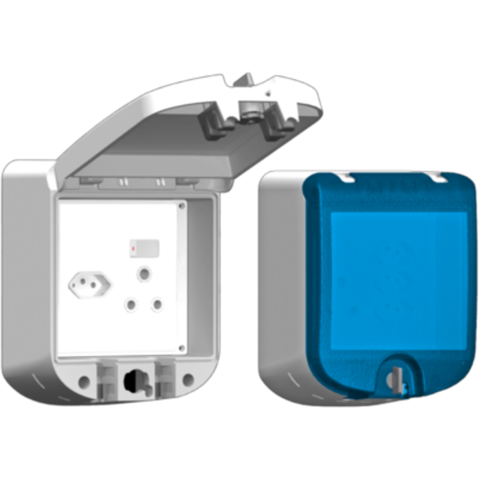 PS02 Stealth Plug Box 4X4 White For Sale | Brite Lighting & Electrical