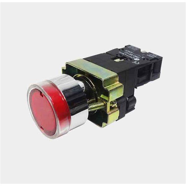 22mm Red Illuminated Pushbutton | Brite Lighting & Electrical