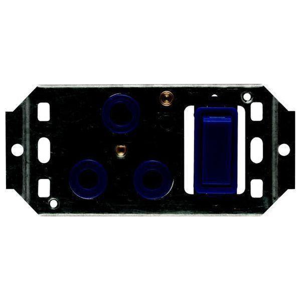 Crabtree Dedicated Plug 4X2 Blue For Sale | Brite Lighting & Electrical