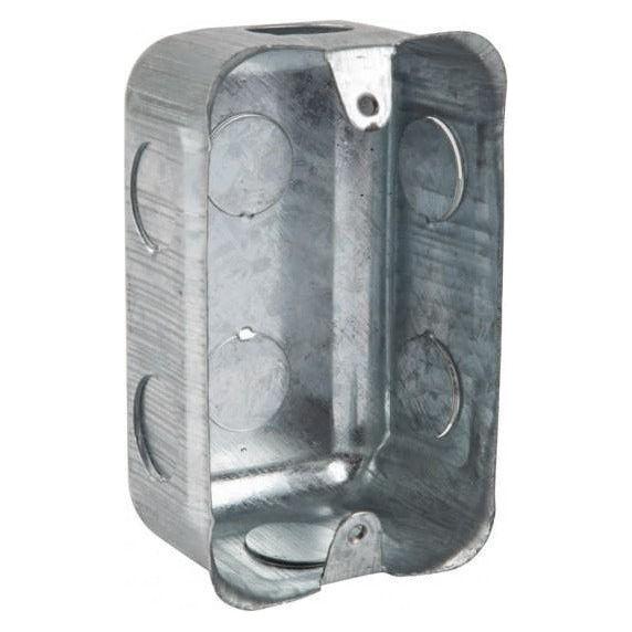 Galvanised Flush Wall Box 2X4 | Brite Lighting & Electrical