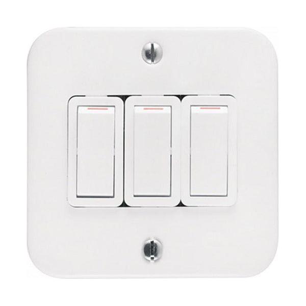 Crabtree 3 Lever Industrial Light Switch | Brite Lighting & Electrical