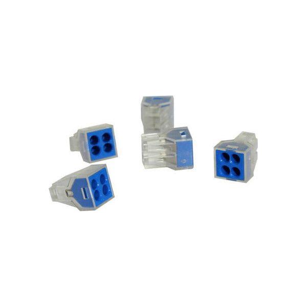 Transparent 4 Pole Terminal Block For Sale | Brite Lighting & Electrical